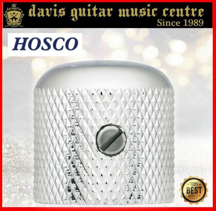 Hosco Electric Guitar Metal Knobs Chrome H-MKC-18I | Lazada Singapore