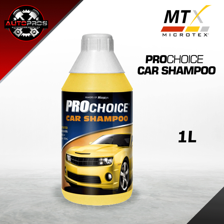 Microtex ProChoice Car Shampoo 1 Liter | Lazada PH