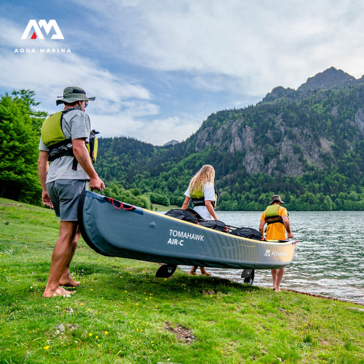 AquaMarina/ Le Pai Tomahawk authentic double inflatable boat kayak ...