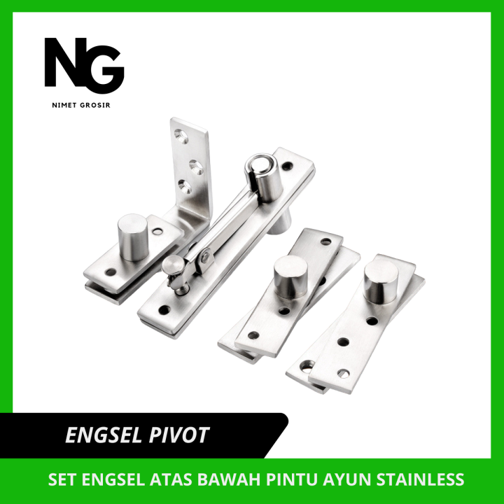 Pivot engsel pintu Atas Bawah Pintu Kayu Aluminium Lemari Jendela Putar ...