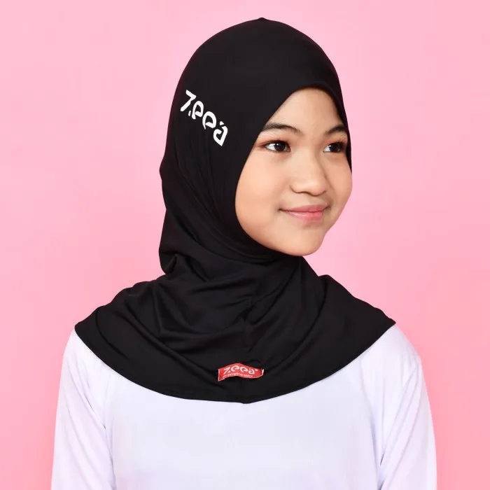 BERGO HIJAB SPORT ANAK HAYFA P ERINA KIDS - Hitam | Lazada Indonesia