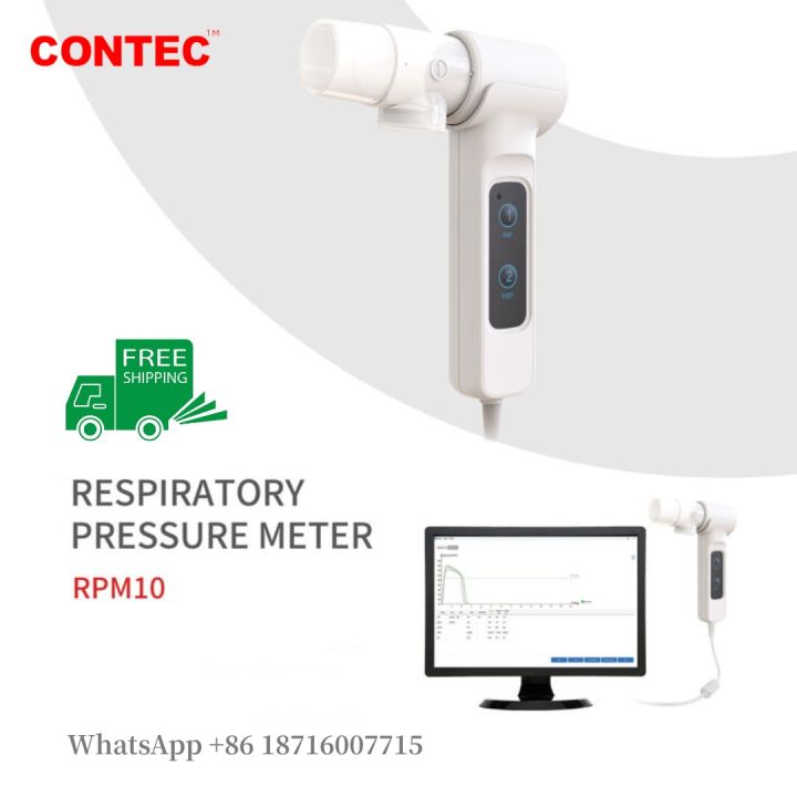 CONTEC RPM10 Portable Respiratory Muscle Strength Testing Device Non ...