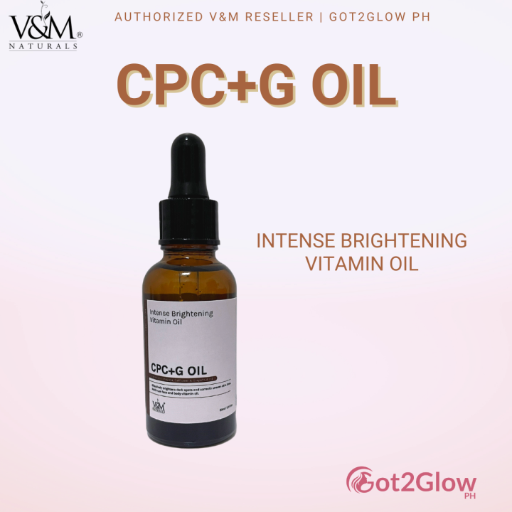 CPC+G Oil Brightening serum 30ml VNM Narturals / helps acne pimple ...