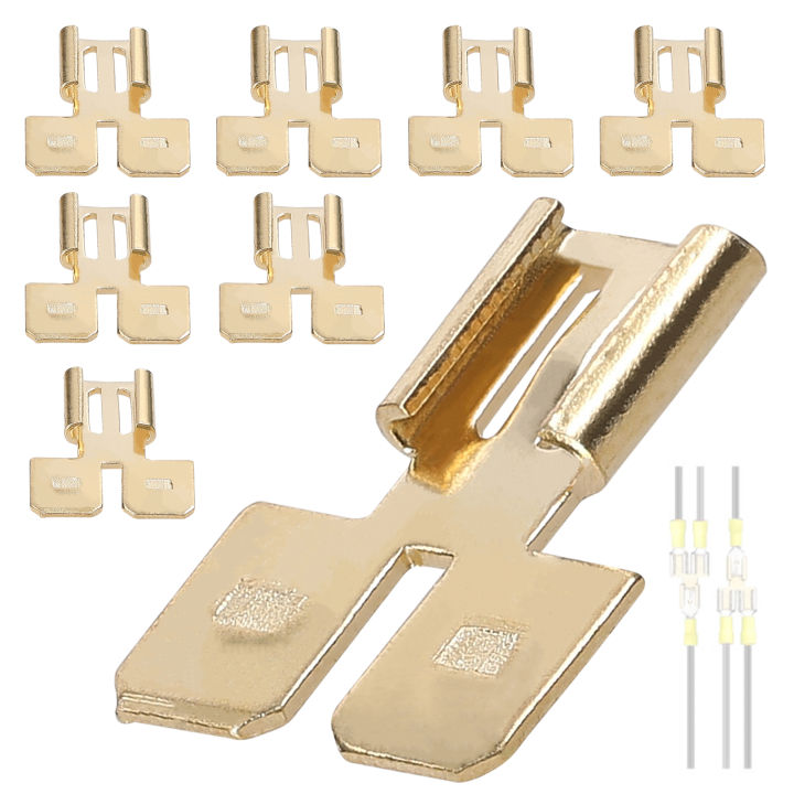 Double Spade Connectors Set Quick Disconnect Electrical Double Way ...