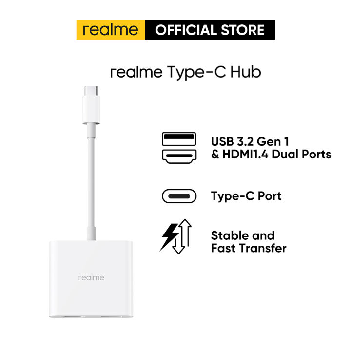 realme Type-C HUB [1 to 1 Exchange in 1 year Warranty Period] - USB3.2 ...