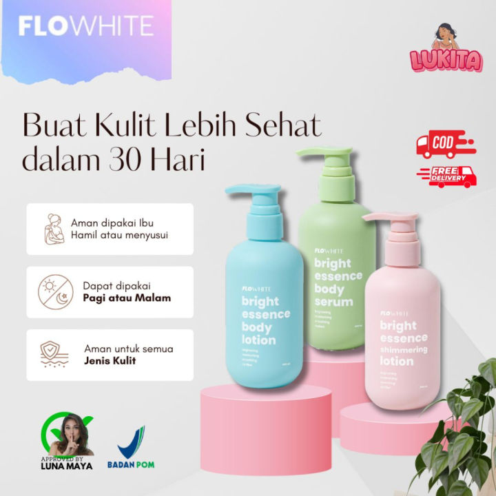 FLOWHITE Handbody Bright Essence Series Lotion 200ml | Lazada Indonesia