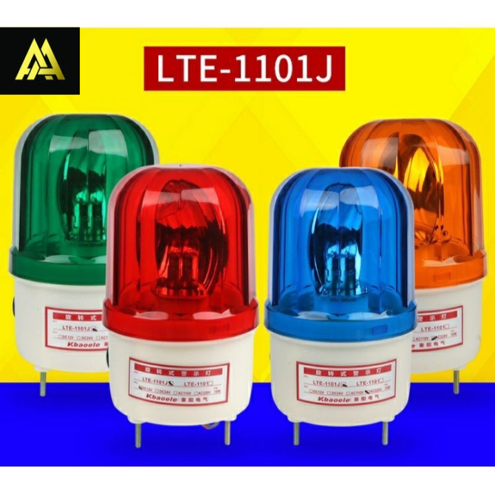 ถูกสุด!! ไฟไซเรน ไฟฉุกเฉิน มีไฟ มีเสียง LTE-1101J 12v 24v 220vพร้อม ...