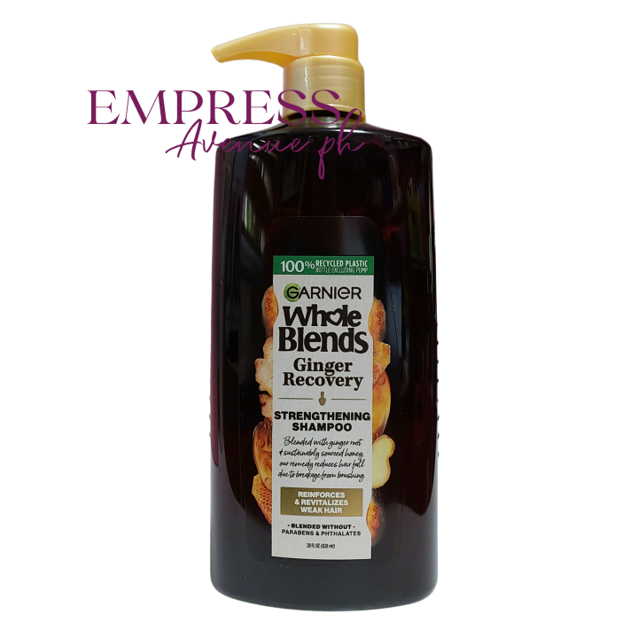 Garnier Whole Blends Ginger Recovery Strengthening Shampoo ...