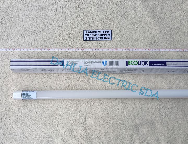 LAMPU TL LED T8 18W SUPPLY 2 SISI ECOLINK | Lazada Indonesia
