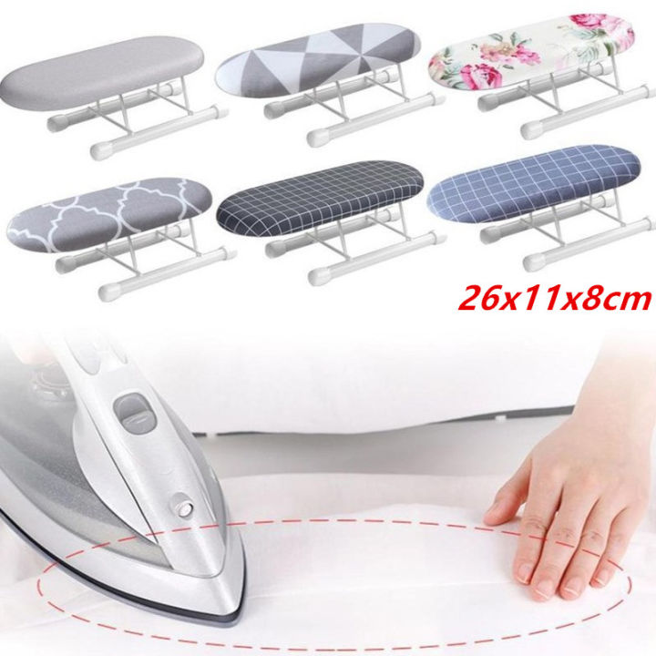 Small Mini Ironing Board with Folding Legs Portable Household Clothes ...