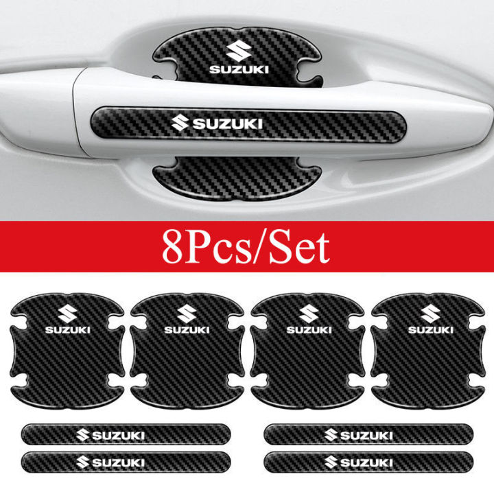 Anti-Scratch Car Door Handle Bowl Stickers For Suzuki SWIFT CIAZ XL7 ...