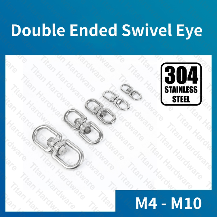 Stainless Steel SUS304 Double Ended Swivel Eye Marine Ringing Sling ...