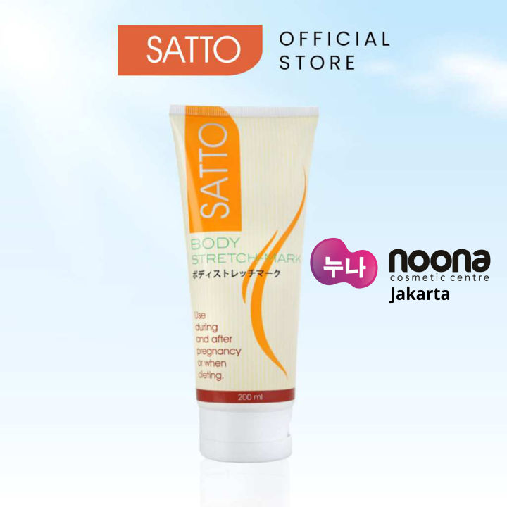 SATTO BODY STRETCH MARK 200 ML | Lazada Indonesia