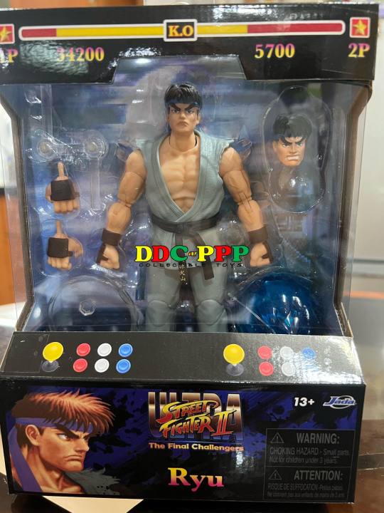 Street Fighter 6" RYU Player 2 Action Figure JADA TOYS (SEALED) | Lazada PH