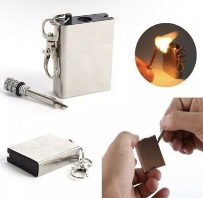 Metal Match Box Lighter Camping / Pemetik Api - Ready Stock | Lazada