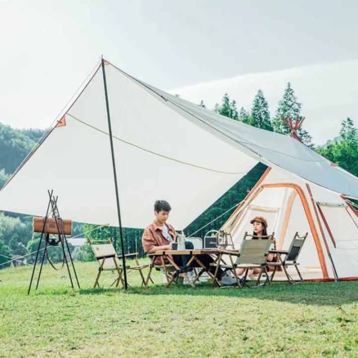 Flysheet TENDA 4M x 6M atap tenda waterproof Atap tenda flysheet anti ...