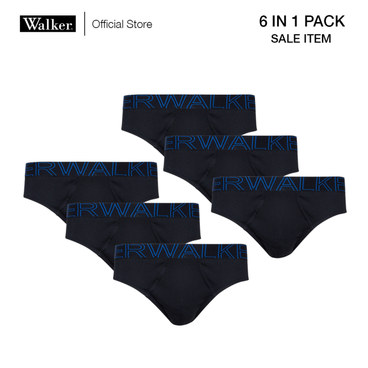 Walker Cotton Comfort Signature Cut Men Modern Brief (6 in 1 Pack ...
