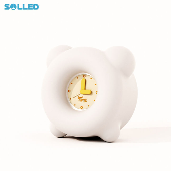 Children's Sleep Trainer With Night Light, Waking Alarm Clock For ...