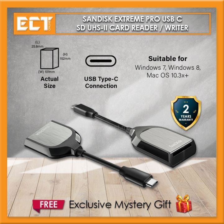 Sandisk Extreme Pro USB C SD UHS-II Card Reader / Writer | Lazada