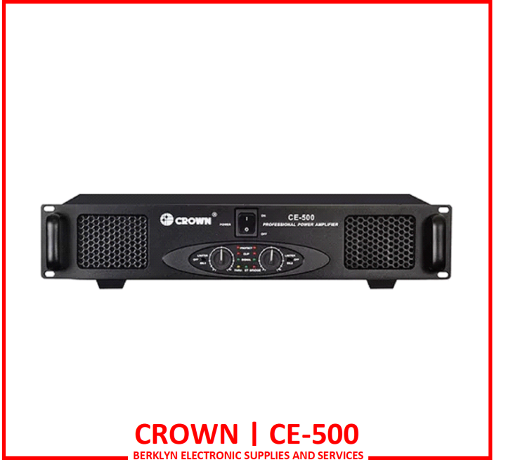 Crown CE-500 Powered Amplifier - EXCELLENCE SERIES | Lazada PH