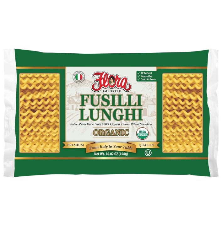 Fusilli Lunghi Pasta by Flora Foods - Pasta made in Italy (16 oz / 454g ...