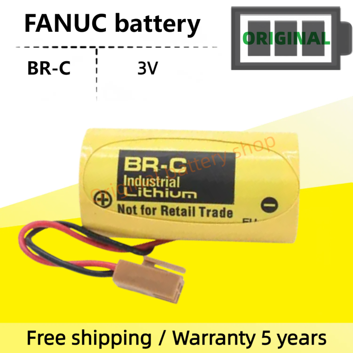 Fanuc A02B-0120-K106 A98L-0031-0007 BR-C Lithium Battery BR26500 Fanuc ...