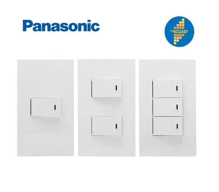 Panasonic Wide Series Wiring Devices 1 way switch Single Pole | Lazada PH