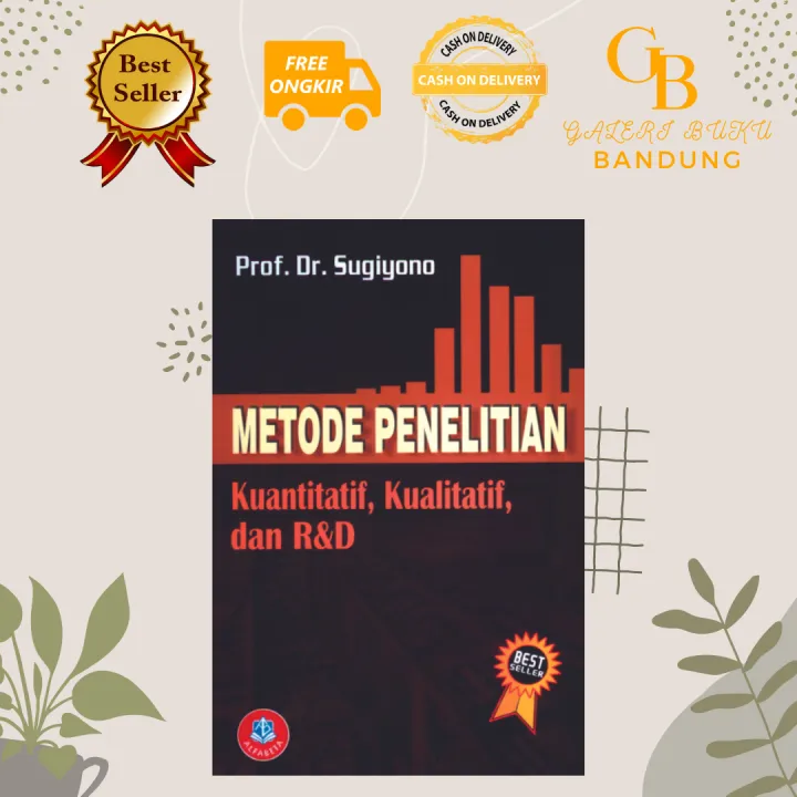 Buku Metode Penelitian Kuantitatif, Kualitatif, dan R&D Tahun 2022 - Sugiyono | Lazada Indonesia