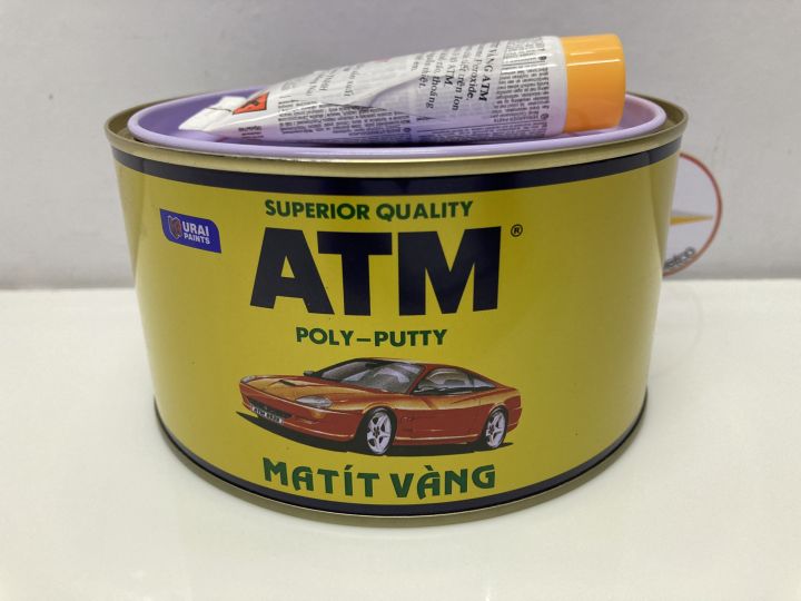 Matit vàng ATM trét vết lồi lõm sắt thép và gỗ 1kg | Lazada.vn