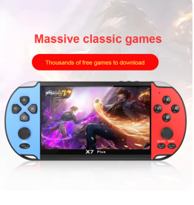 Video Game X7 Plus Console 5.5 Inch Portable Retro Handheld Gameboy ...