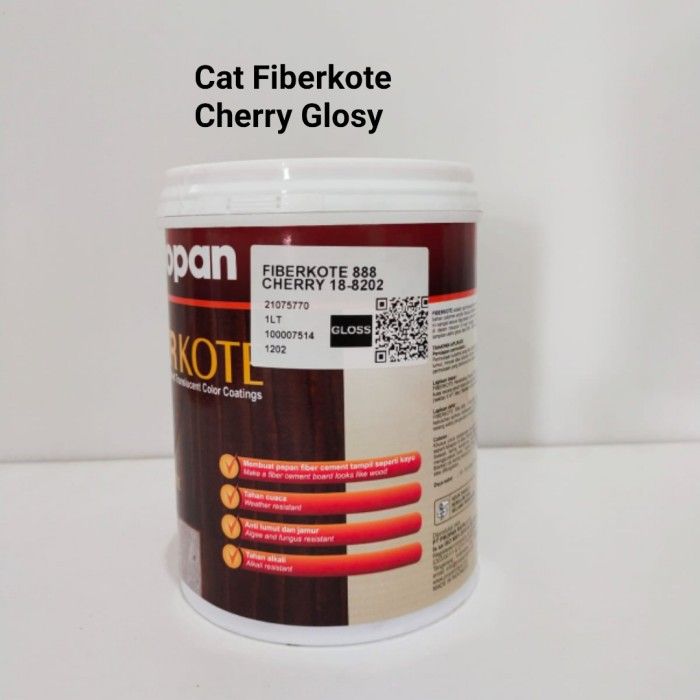 CAT PROPAN FIBERKOTE GRC / CHERRY GLOSSY 1LTR / LISPLANK / CONWOOD ...