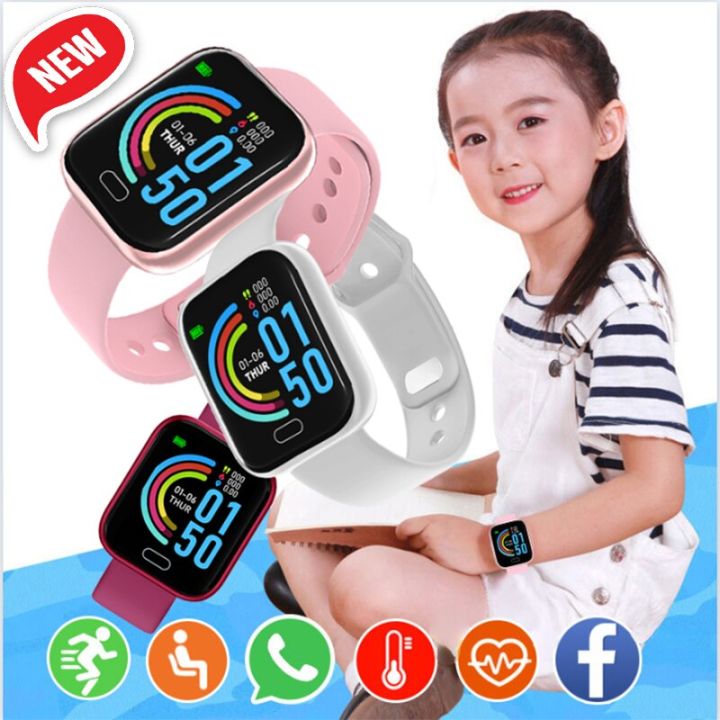 POSHI New Silicone Kids Smart Watch Children Smartband For Girls Boys ...