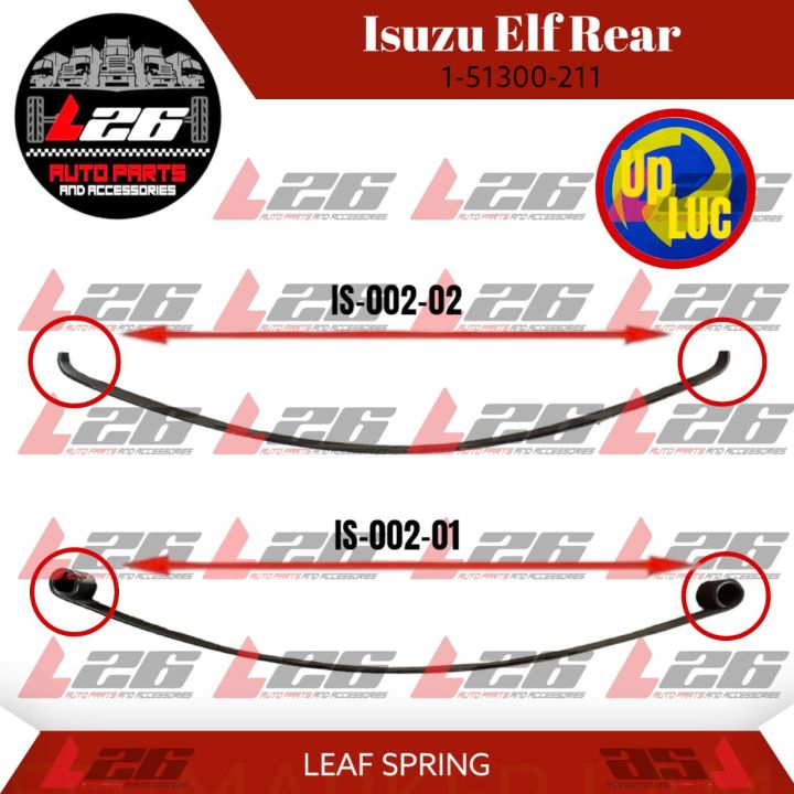 L26 UP-LUC Leaf Spring Molye for Isuzu Elf Rear sizes available | Lazada PH