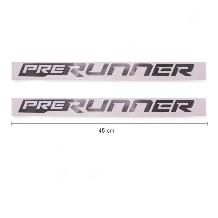 Sticker สติ๊กเกอร์ แต่งรถ สติ๊กเกอร์ติดข้างรถ "PRERUNNER" ข้างซ้าย +ขวา ...