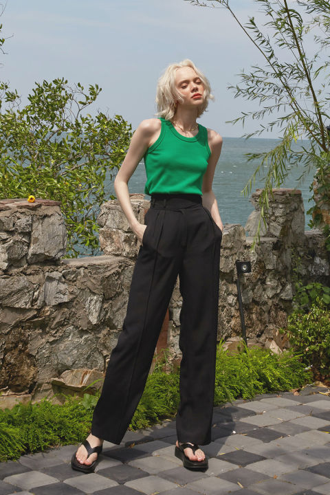 DAILY SQUAD กางเกง รุ่น ECHO [ขายดี TOP10] ลูกค้าติดใจทรงวินเทจ คลาสสิก ...