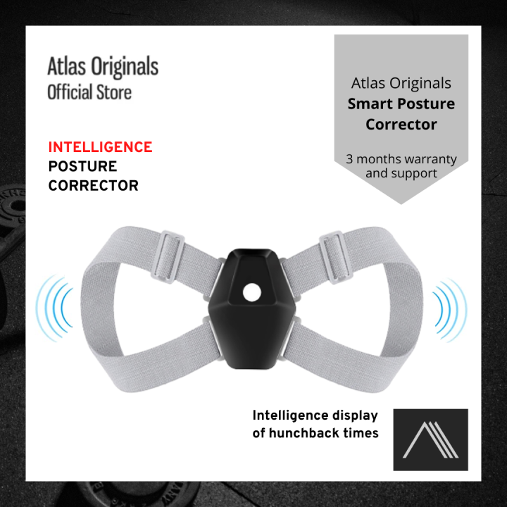 AtlasOriginals Smart Posture Corrector Spine Alignment [Back Support ...