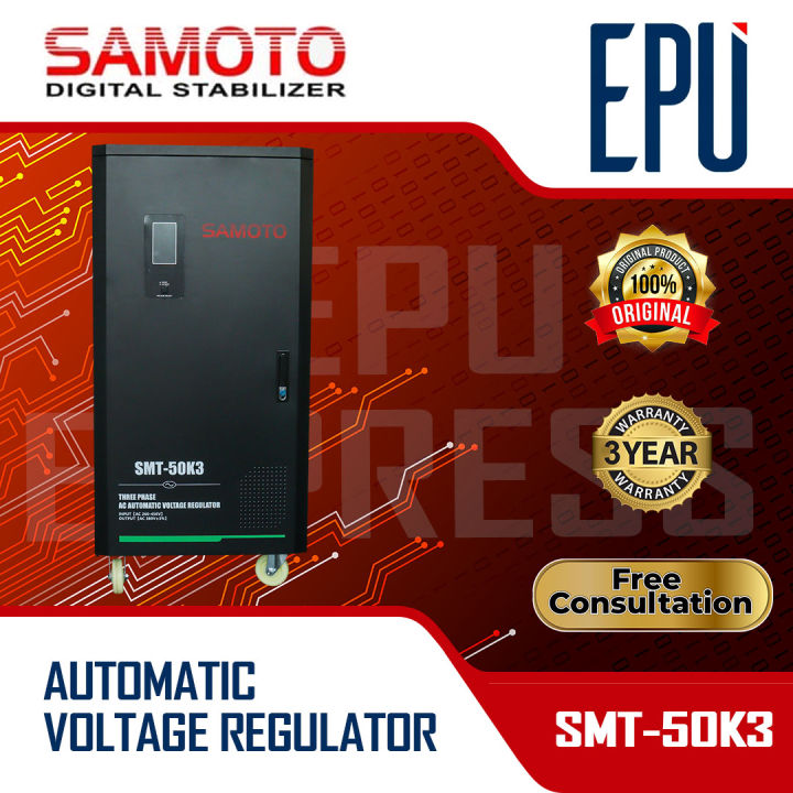 Stabilizer Samoto 50KVA Stabiliser 50000VA Stavol Listrik SMT AVR 50 ...