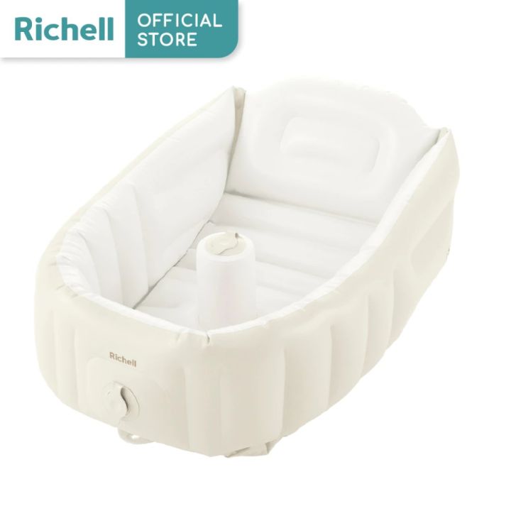 รุ่นใหม่ล่าสุด Richell ริเชล อ่างอาบน้ำปั๊มลม มีปั๊มลมในตัว | Lazada.co.th