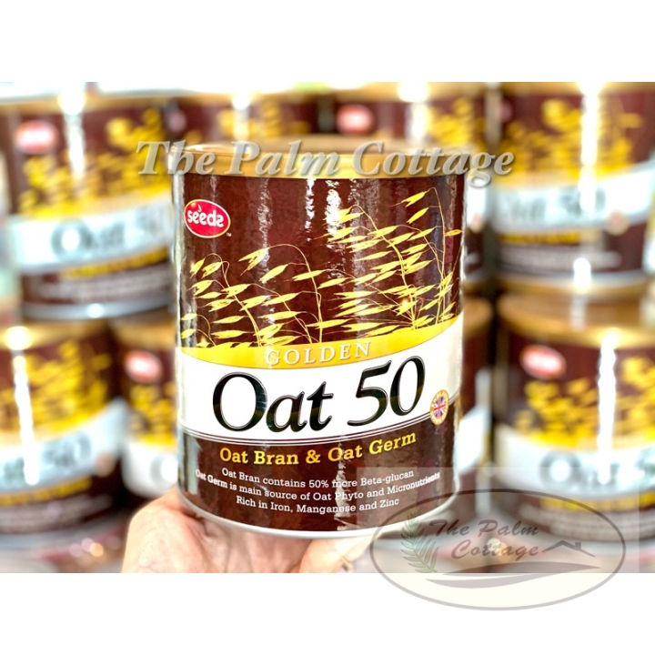 Seeds Golden Oat 50 Oat Bran Oat Germ powder(燕麦麸皮 燕麦胚芽）600g)♘ | Lazada