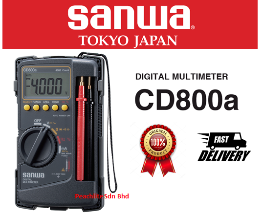 Sanwa CD800a Digital Multimeter AC/DC Voltmeter | Lazada