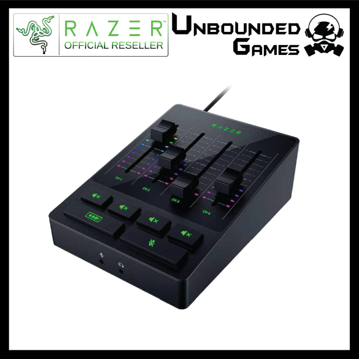 RAZER Analog Audio Mixer - Streamlined Audio Configuration/Centralized ...