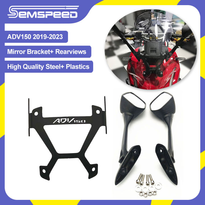 SEMSPEED For Honda ADV 150 ADV150 2019 2020 2021 2022 Rear Mirror ...