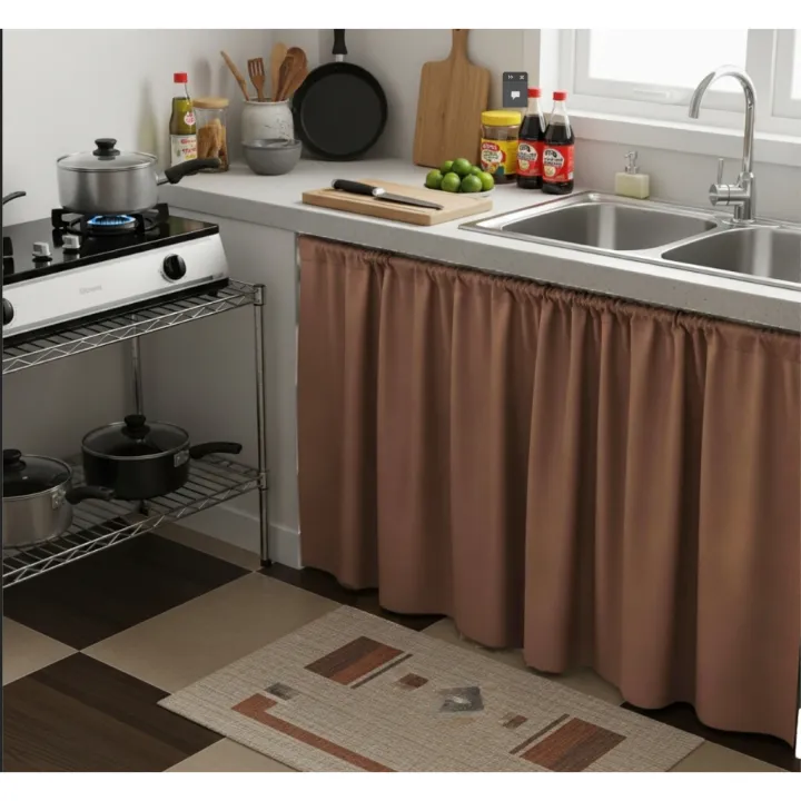 Sink/Lababo Curtain 32x58 inches-Standard Size/Geena Curtain/Sold per ...