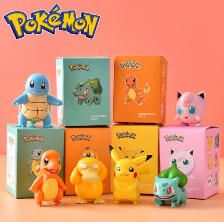READY STOCK Pokemon Blind Box Pokemon Blind Box Pokemon Figure 皮卡丘盲盒睡眠妙蛙种子宝可梦卡比兽手办神奇宝贝批发杰尼龟动漫 ...