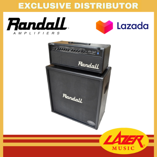 Randall KH120RHSE-U Kirk Hammett Signature Series 120W 4x12 Half Stack ...