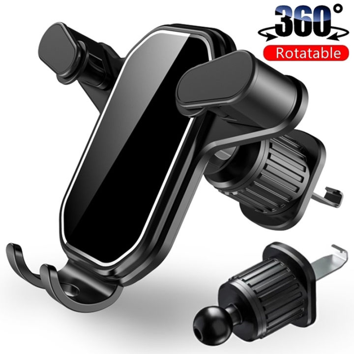 Gravity Car Mobile Phone Stand Auto Air Vent Clip Mount Cell Phone ...