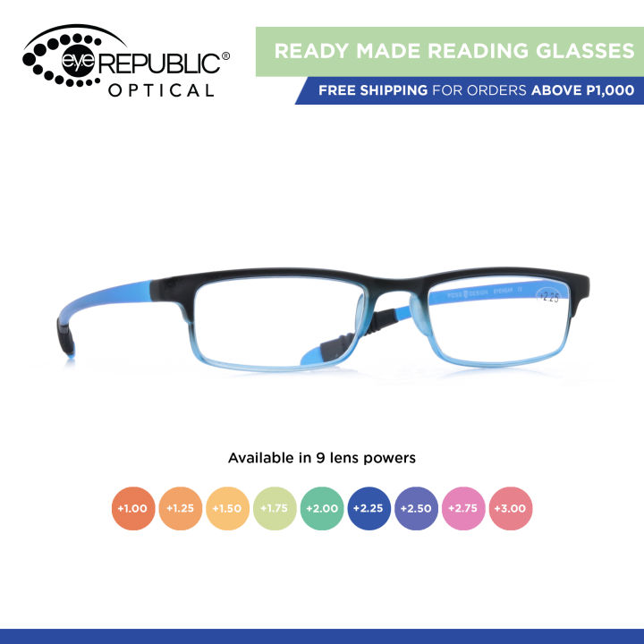 P132 POSS Reader - Reading Glasses for Women/Men Sale Grade +1.00 to +3 ...