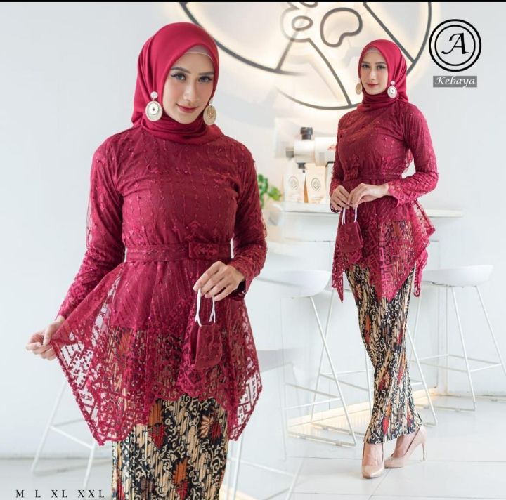 AR / KEBAYA AURORA AURORA PITA CUMI / AURORA PITA GOMES / KEBAYA MODERN / KEBAYA PESTA / KEBAYA ...