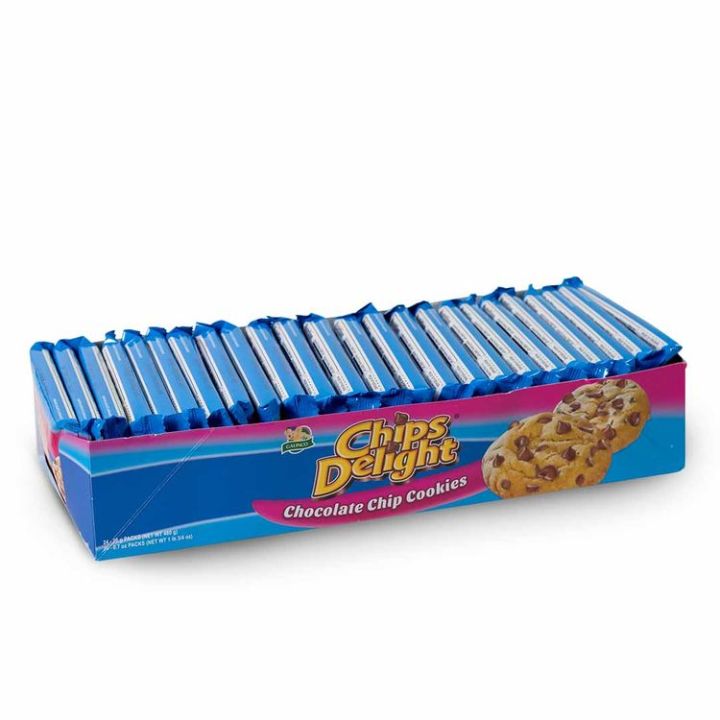 Chips Delight Chocolate Chip Cookies Original 20g x 24 | Lazada PH