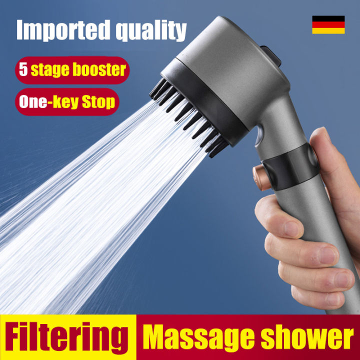 Made in Germany, shower, 5 gear shower, shower, high power shower ...
